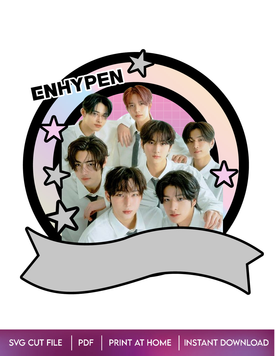 Enhypen Cake topper Design – Jeza Shop