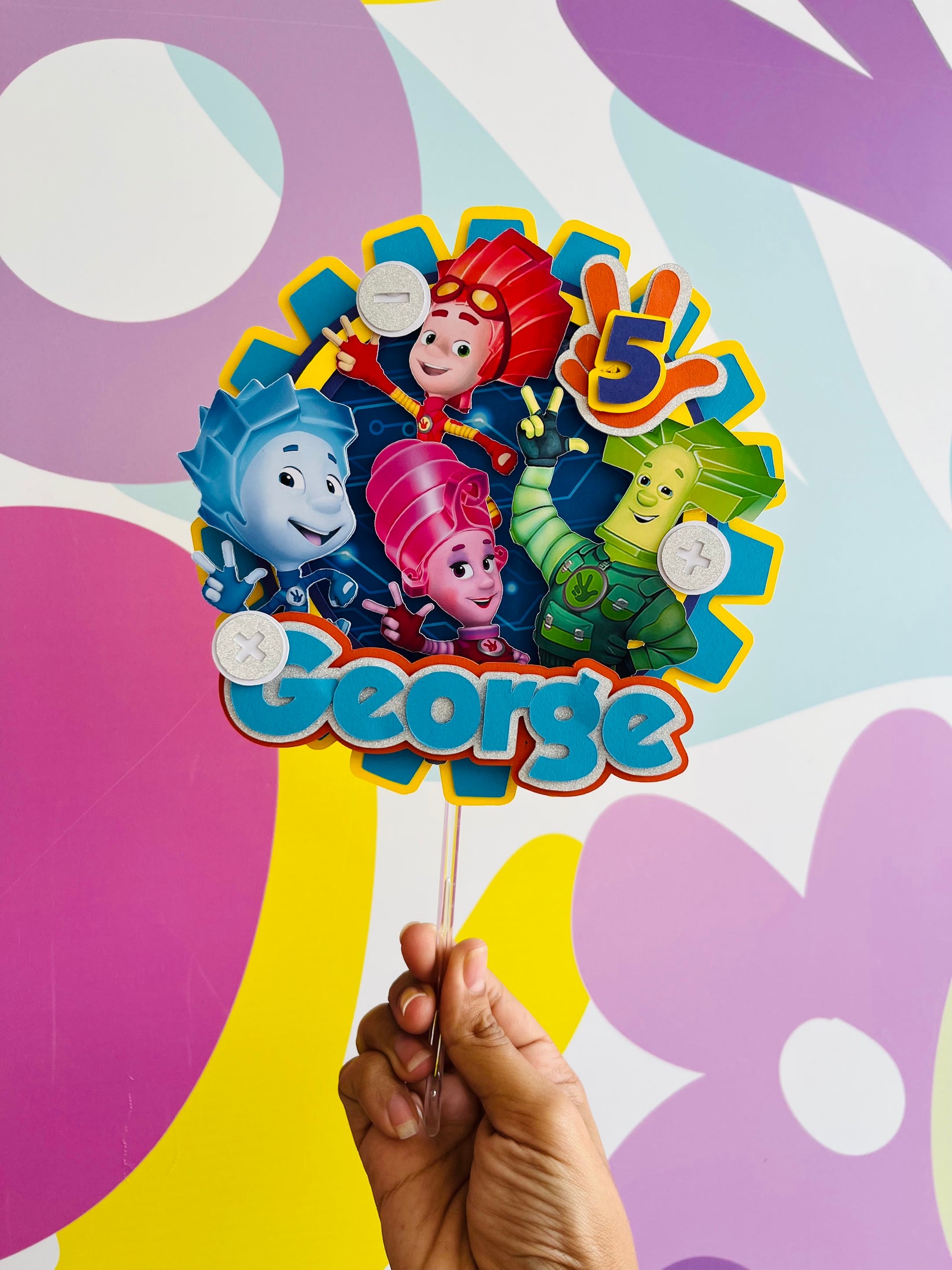 Fixies 2 Cake Topper Design – Jeza Shop