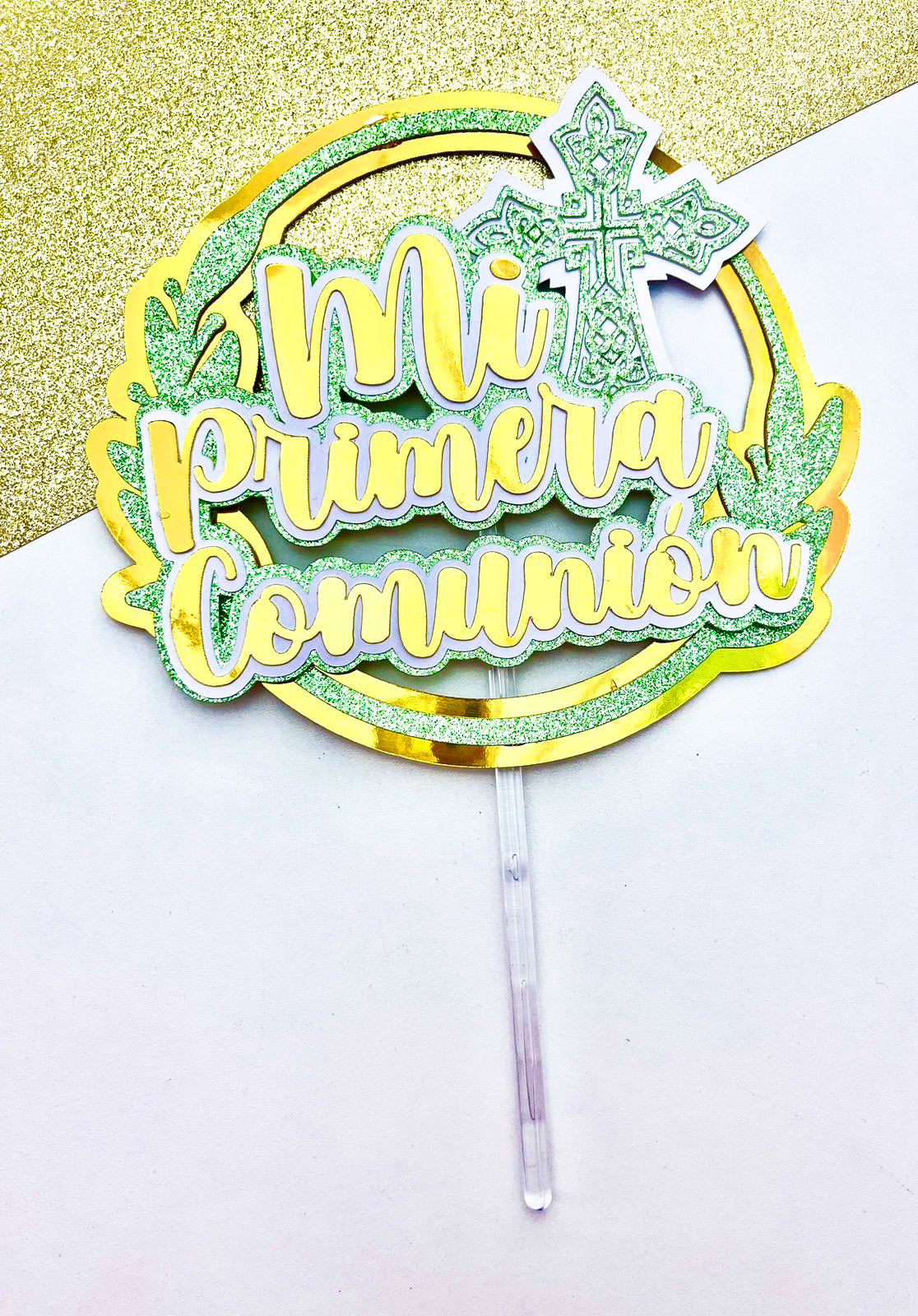 Cake Topper Primera Comunion DISEÑO – Jeza Shop